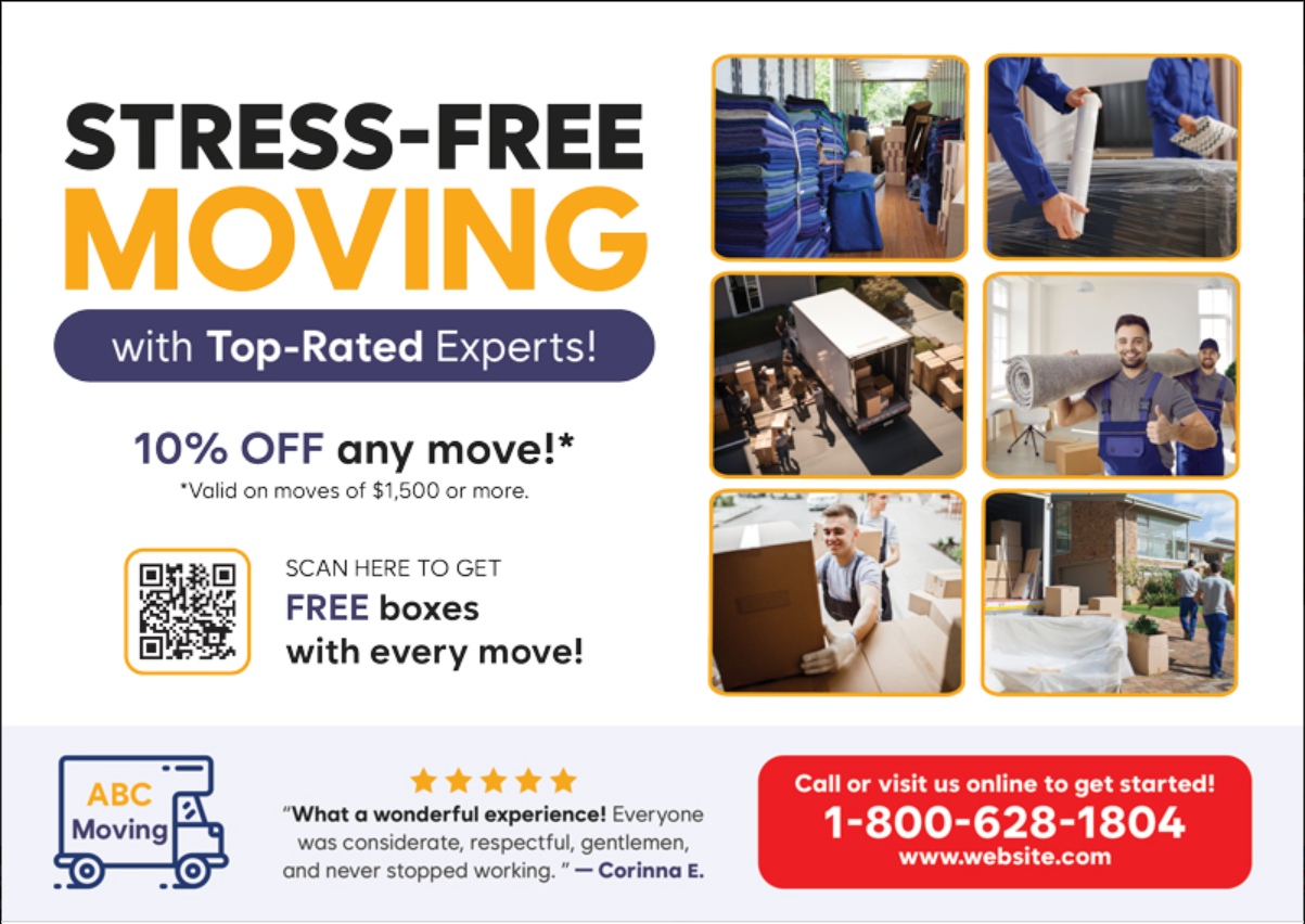 Moving Company Postcards that Actually Convert: Examples & Templates
